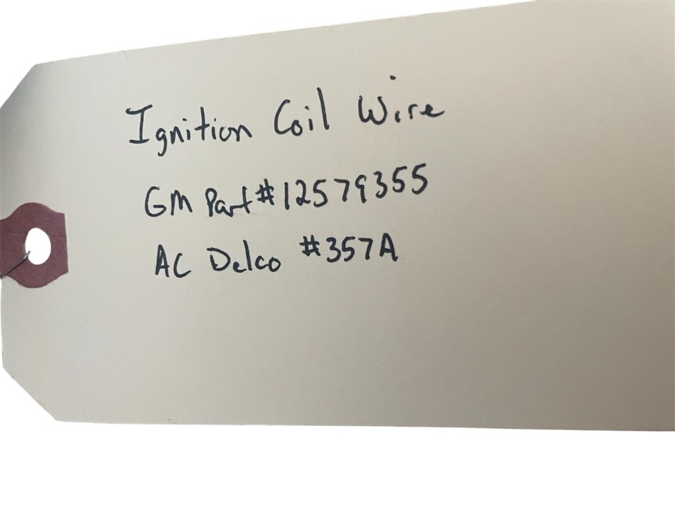GM Coil pack wiring gm#12579355 | eBay