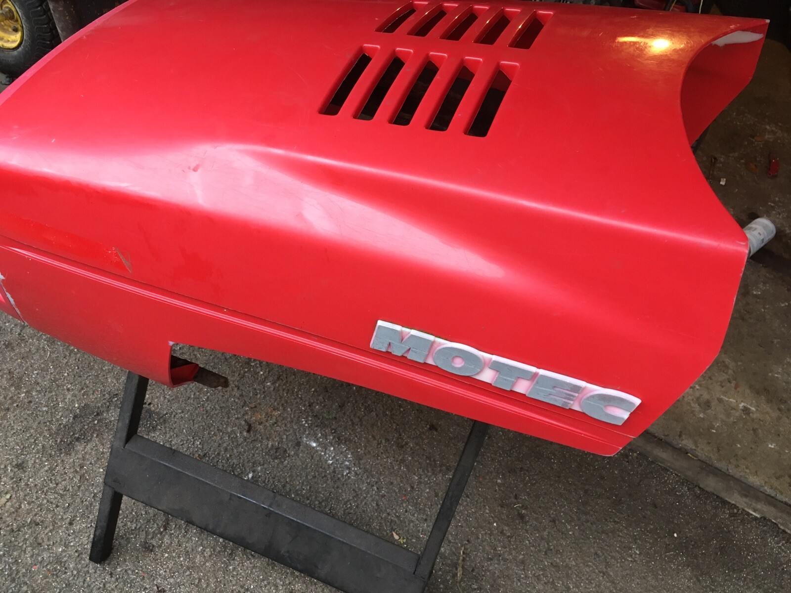 Rally/motec Ride On Mower Bonnet | eBay UK