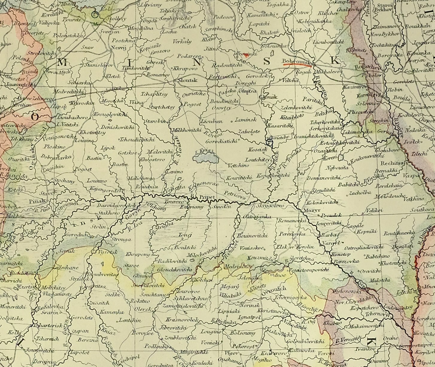 1882 LETTS MAP RUSSIA VOLHYNIA GRODNO MINSK VILNA MOGHILEV | eBay UK