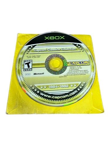 Microsoft Xbox Disc Only TESTED Capcom Classics Collection | eBay