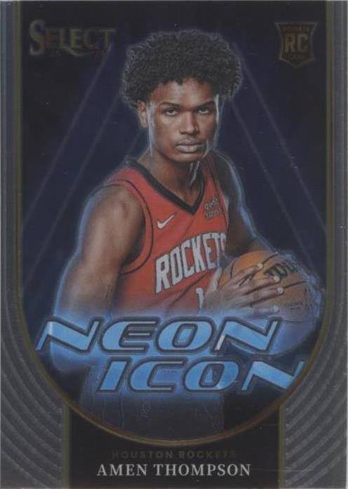 2023-24 Panini Select - Neon Icons Amen Thompson #20 (RC) for sale ...