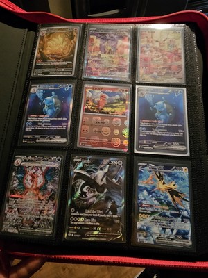 Pokemon Binder Alt Art Collection. Lugia. Raging Bolt. Blastoise | eBay