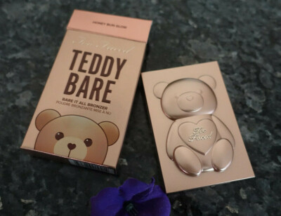 Too faced teddy bare bare it all bronzer new in box 0.28oz in honey bun ...