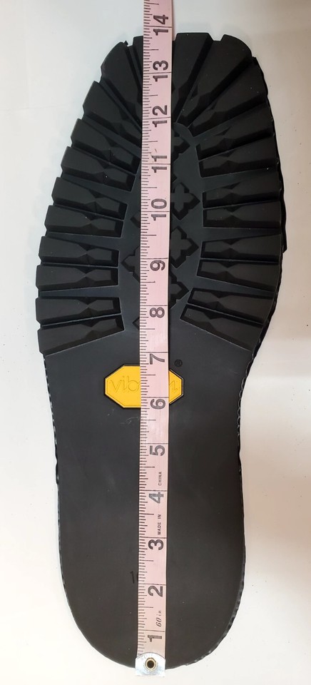 Vibram #100 Montagna Pair of Full Sole + Pair of heel replacements For ...