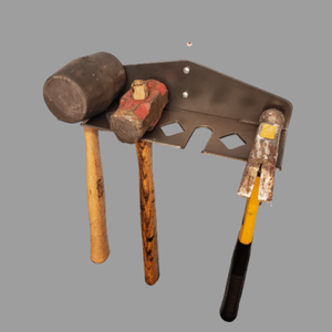 Hammer Storage Rack - Multi tool storage rack - Wall mount - Made in ...