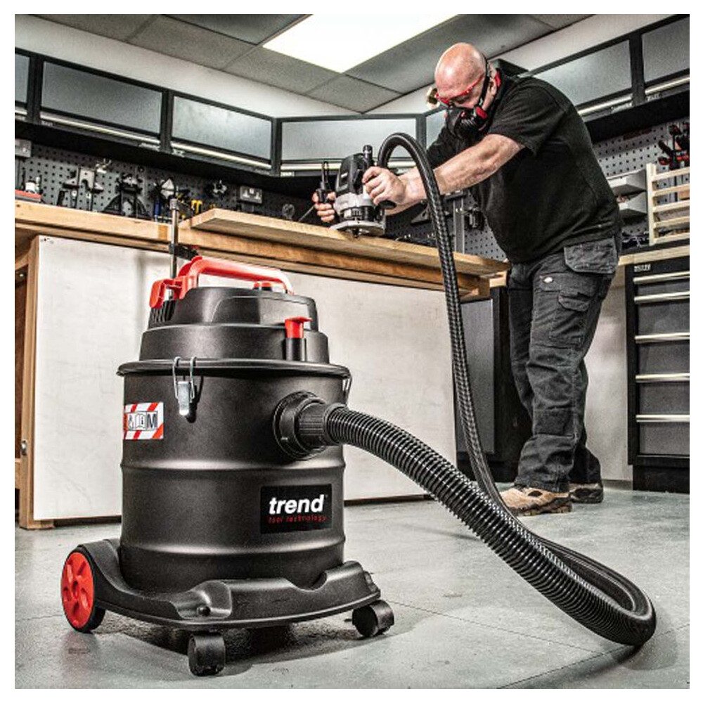 Trend T32L 800W M-Class HEPA Vacuum Cleaner / Dust Extractor 20L 115V ...