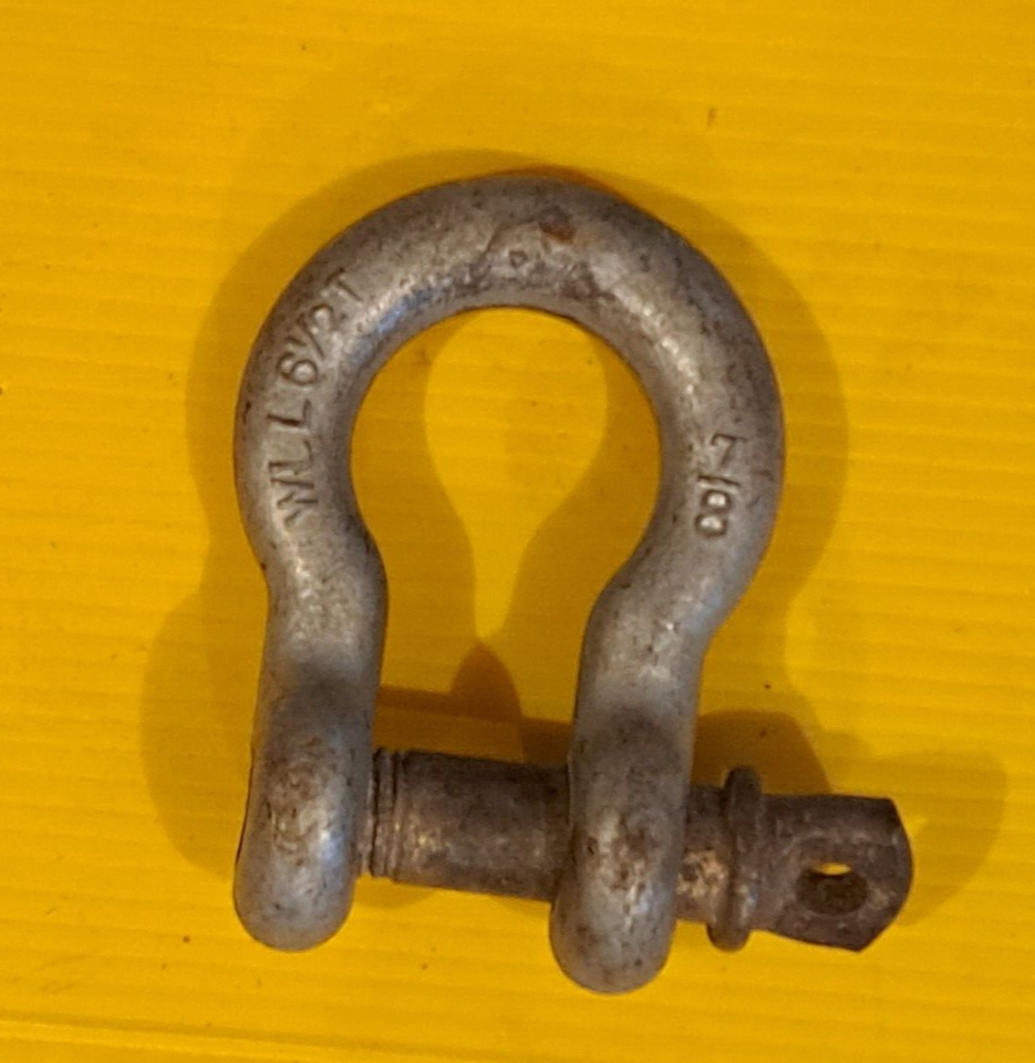 7/8" Screw Pin Anchor Shackle Clevis D Ring Lifting 6.5 Ton Rated ...