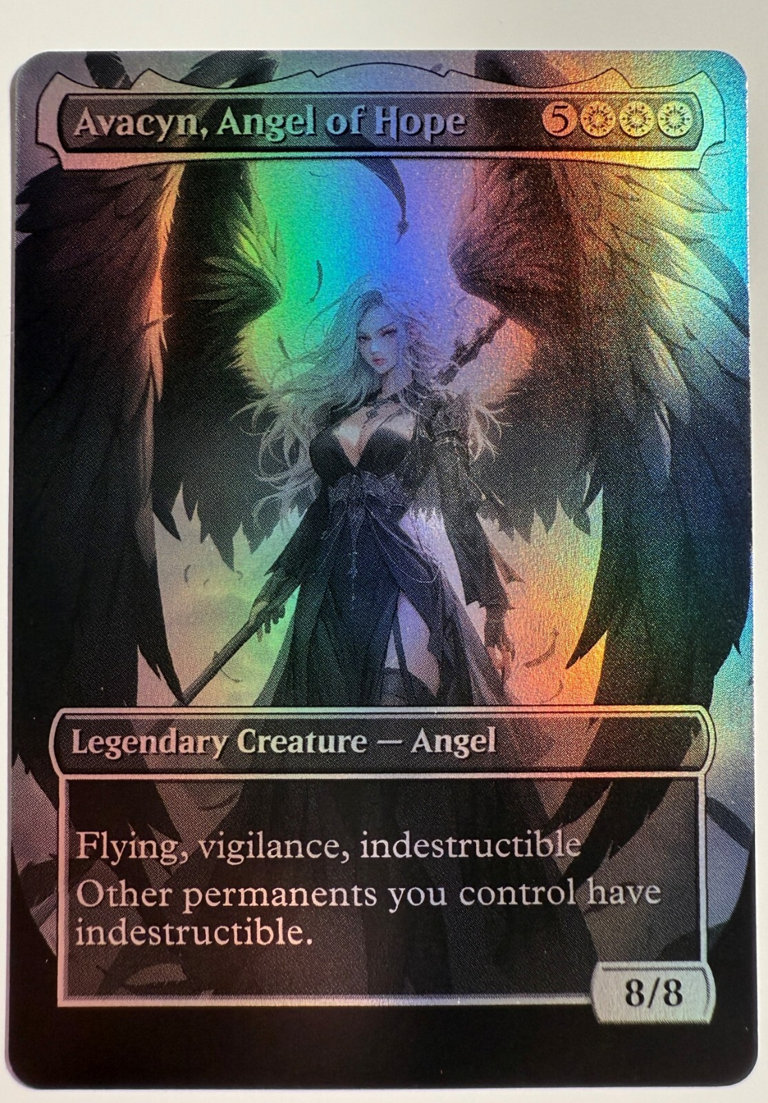 Avacyn, Angel of Hope FOIL Proxy Card with Custom designed art | eBay