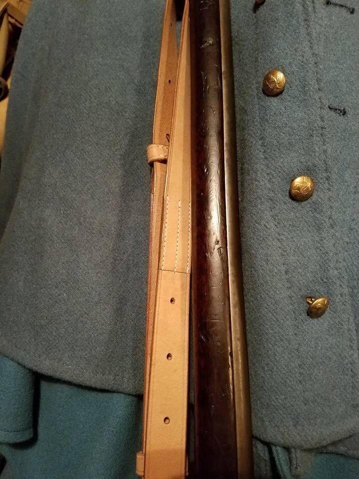 M1866 Leather Two-Piece Sling for 1866 and later Trapdoor Springfield ...