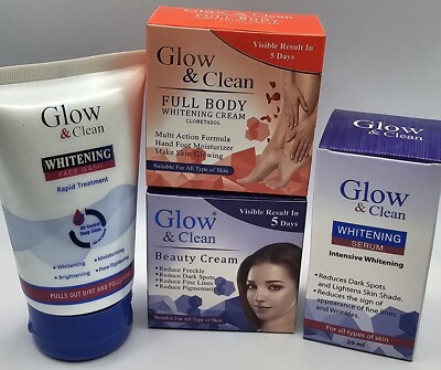 Glow and Clean Complete Deal 4 Products | eBay