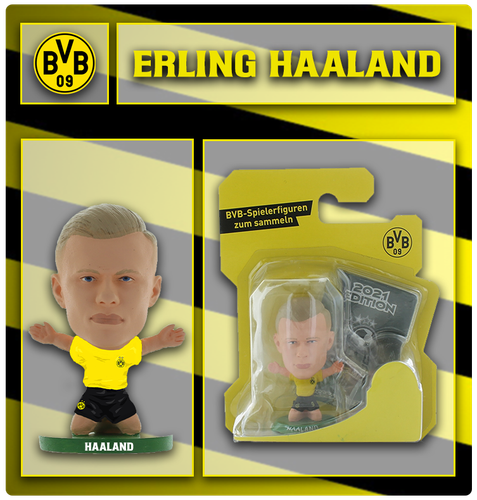Erling Haaland SoccerStarz Mini 2 Inch Figures BVB Dortmund Officially ...