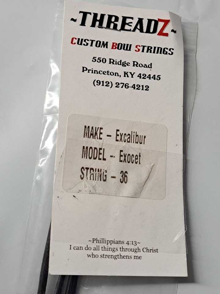 Threadz Custom Bow Strings (Different Makes & Models) | eBay