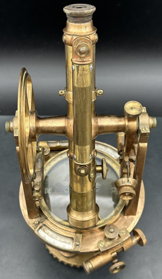 Vintage Lietz Surveying Engineer Transit Theodolite Instrument San ...