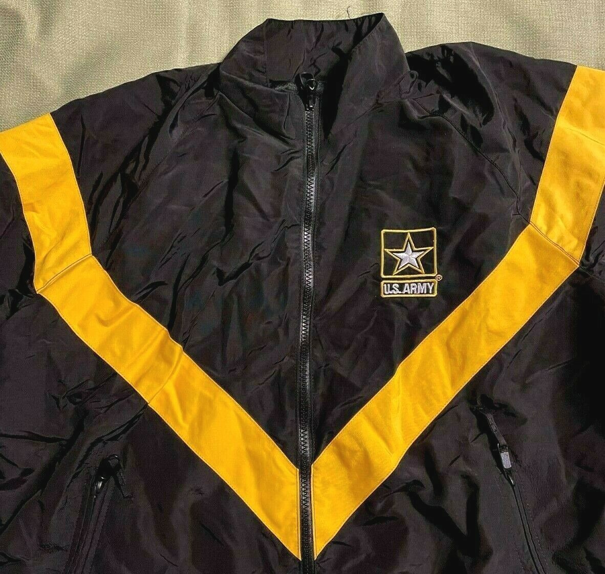authentic US ARMY PHYSICAL FITNESS UNIFORM (APFU) JACKET WOMEN'S M R ...