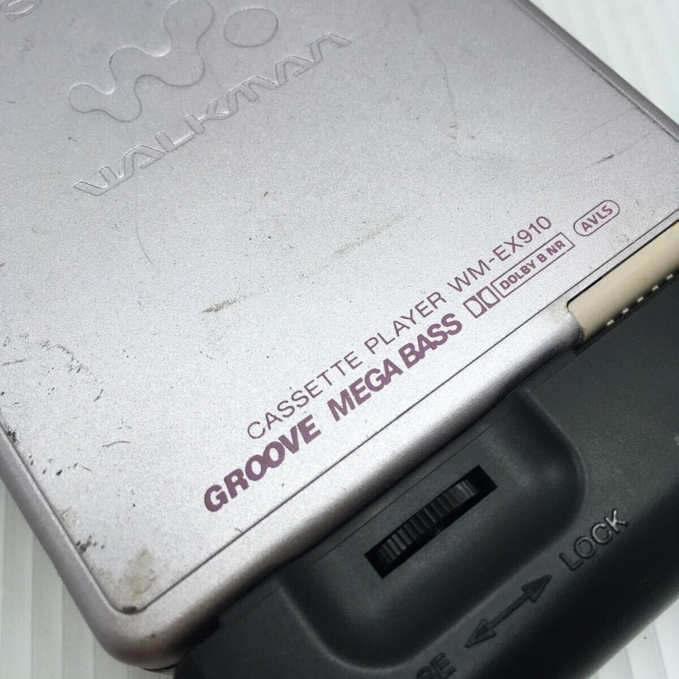 SONY WM-EX910 cassette player with Simple maintenance items Working ...