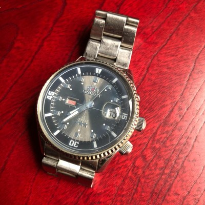 Orient King Master Automatic Watch F6922 42mm Stainless Steel Rare ...