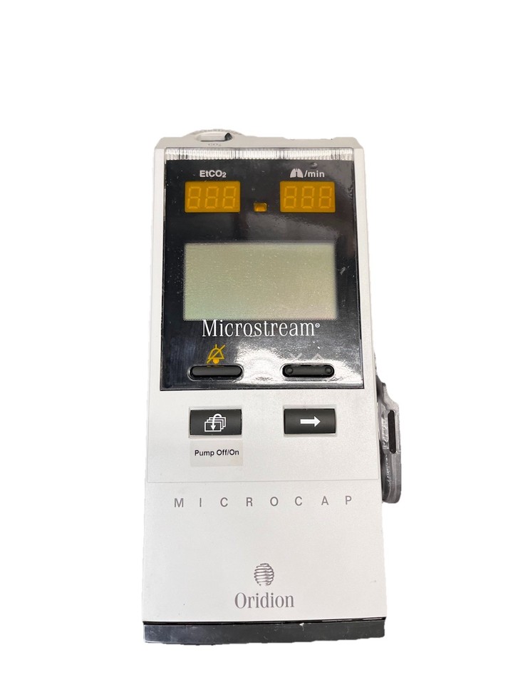 Oridion Microcap PLUS Microstream Capnograph - Warranty & Free Shipping ...