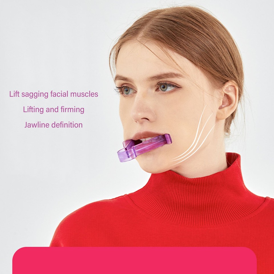Facial Exerciser Lip Plumper Multi Functional ABS Lip Muscle Trainer ...