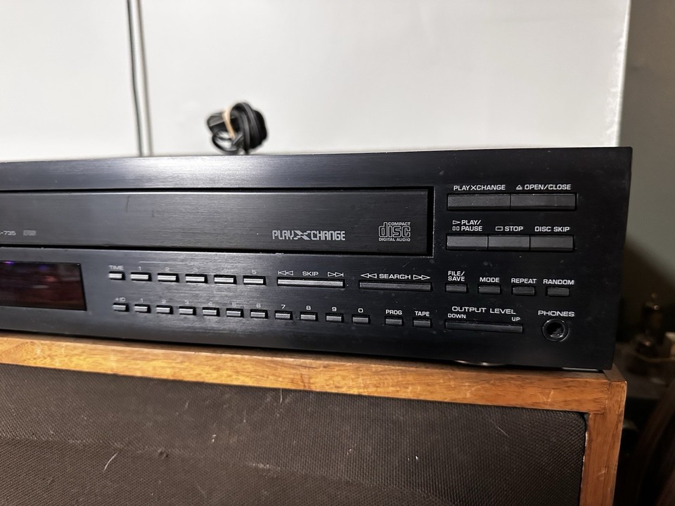Yamaha CDC-735 5 Disc CD Changer - Tested/Working | eBay