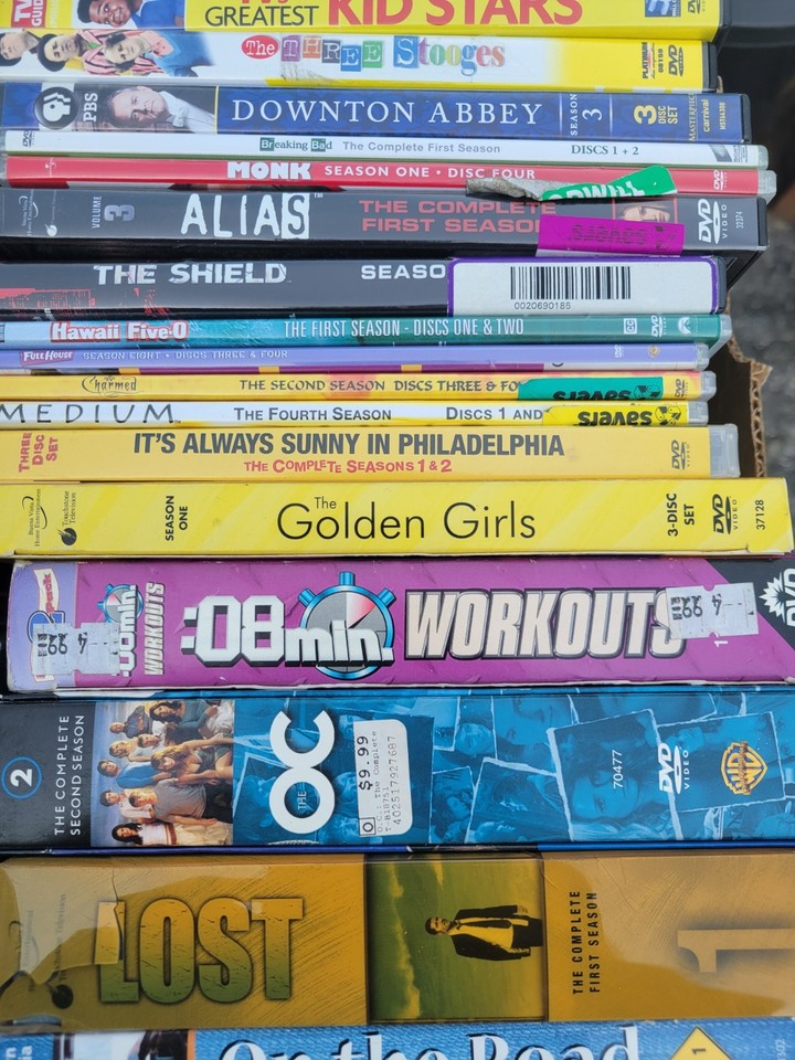 44 - DVD Random Box Set Lots - All Photographed - DVDs Tested & Works ...