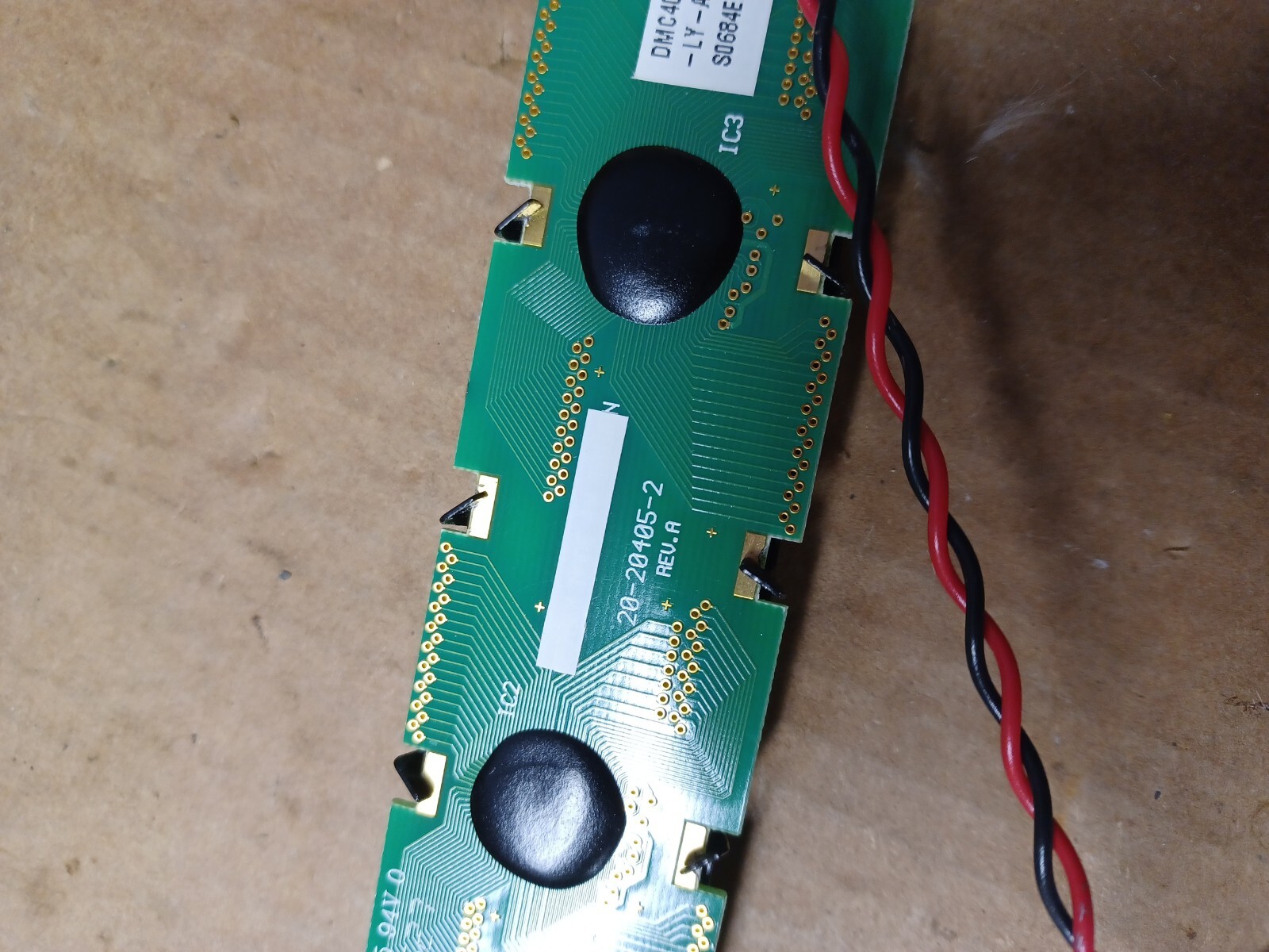 Optrex 20-20405-2 LCD Display Board Rev A | eBay