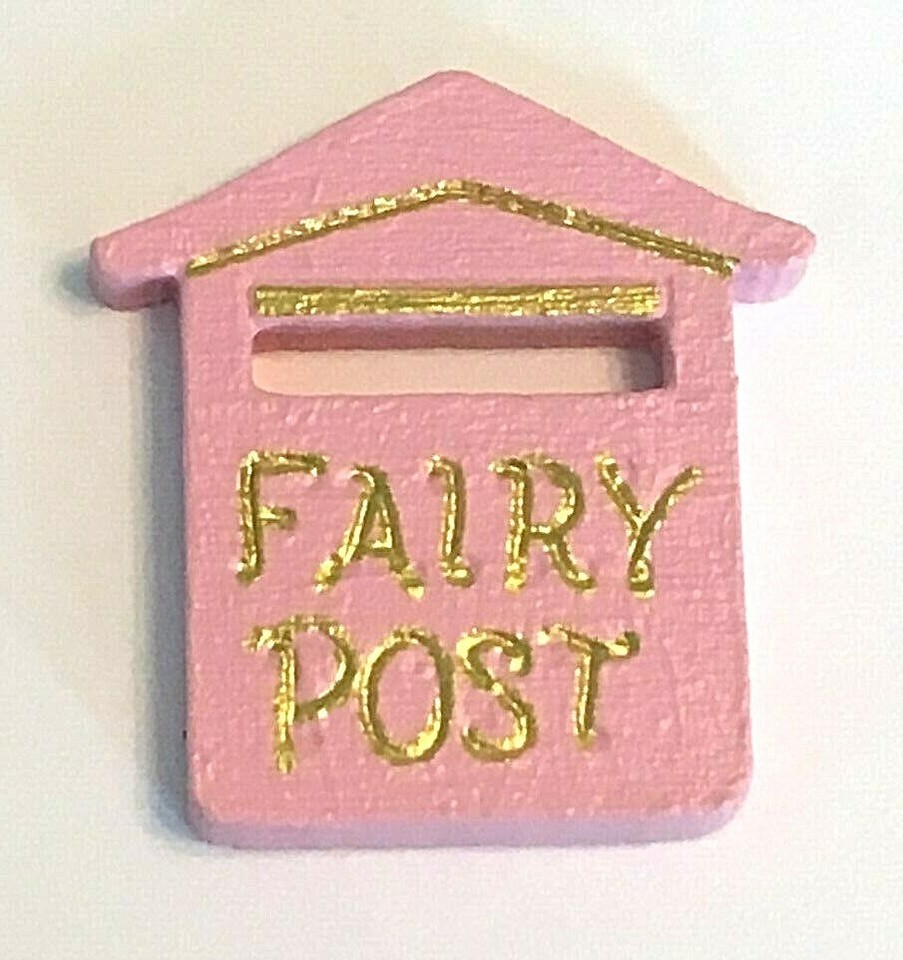 Wooden Fairy Post Postbox - Fairy Door Accessory - Fairy Garden | eBay UK