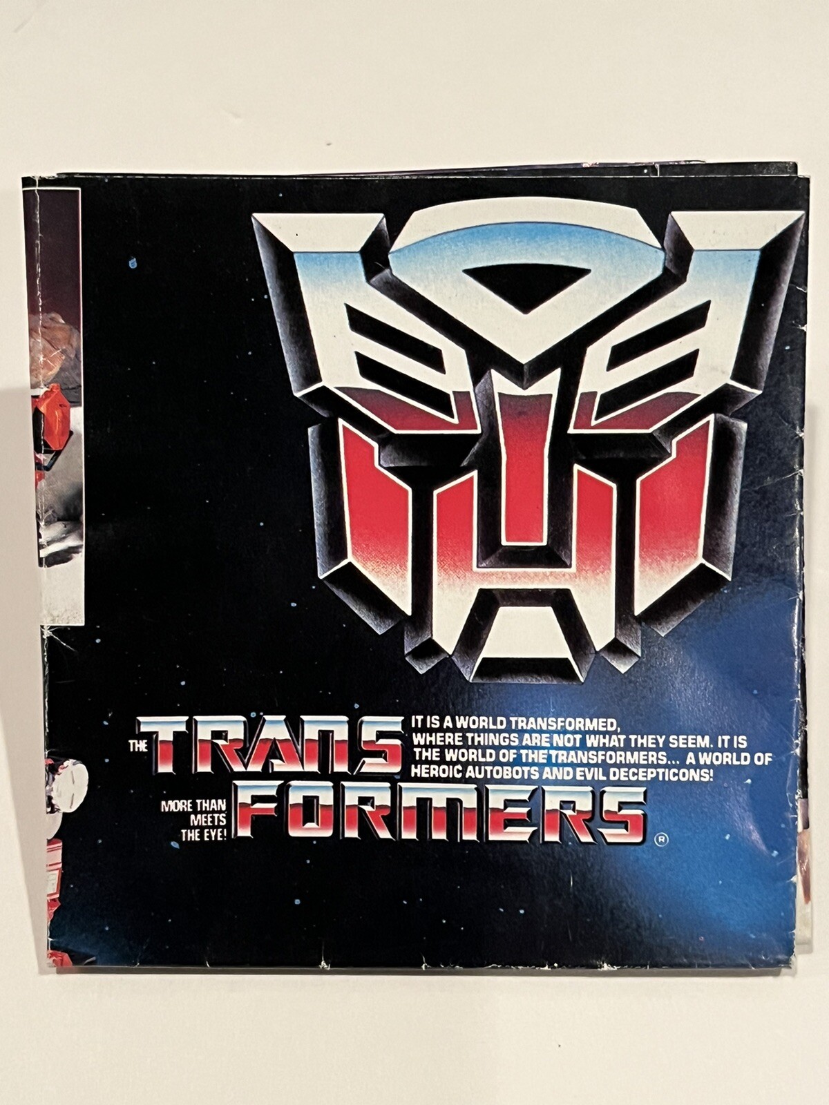 Transformers G1 Vintage 1985 Checklist Insert | eBay