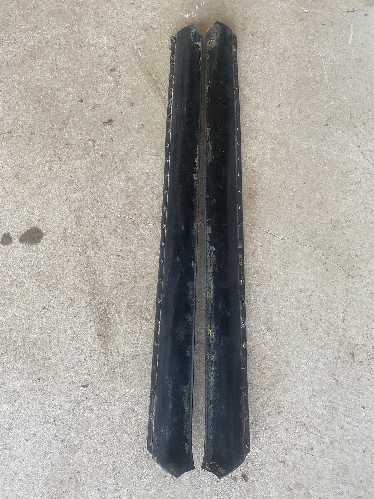 Holden HQ HJ HX HZ Door Card Tin Tops REAR Doors L+R Genuine Sedan ...