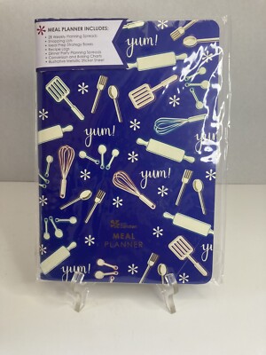 Erin Condren Blue Meal Planner Petite Planner New in Wrapper Folio ...