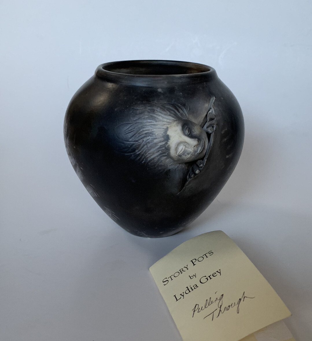 Lydia Grey Pottery Sculpture “Pulling Through” Pot Vase League of New ...
