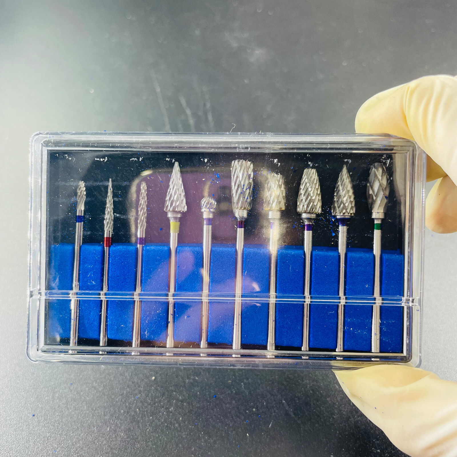 Tungsten Steel Dental Carbide Burs Lab Burrs Tooth Drill Grinder Bits ...