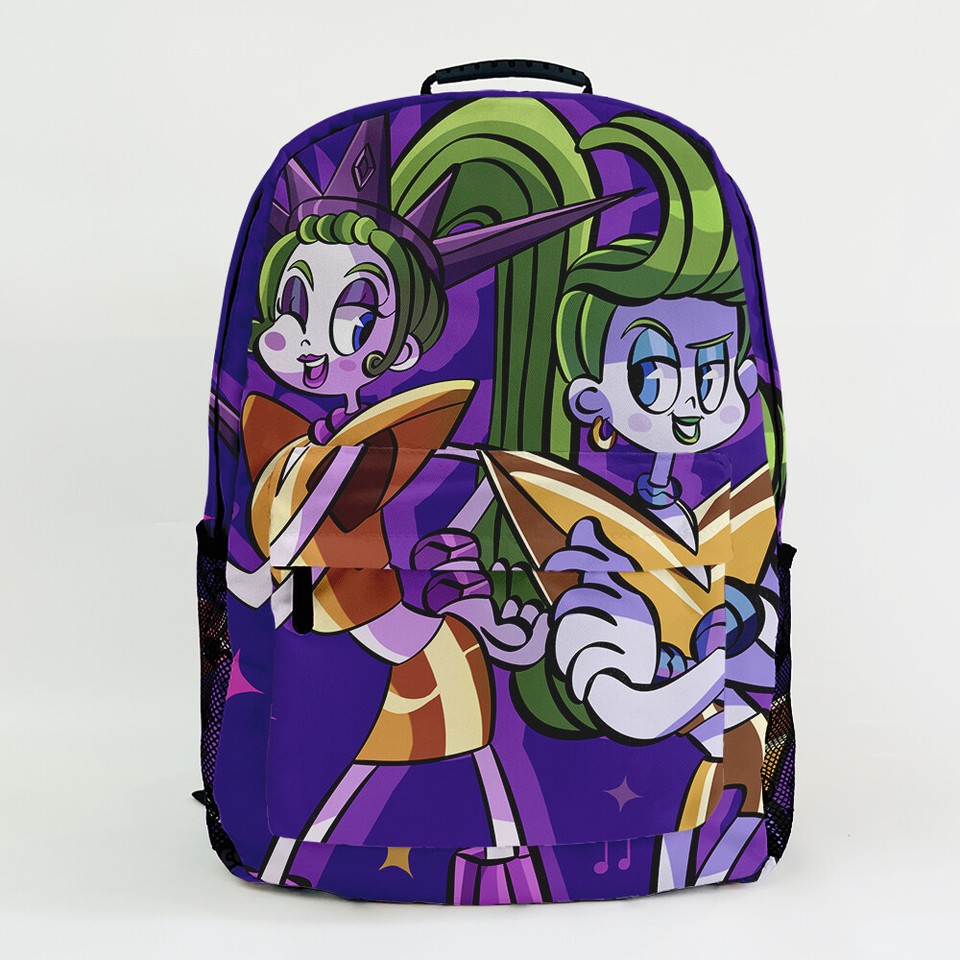 Trolls 3 Velvet and Veneer Full Color Backpack Teenager Travel Bag ...