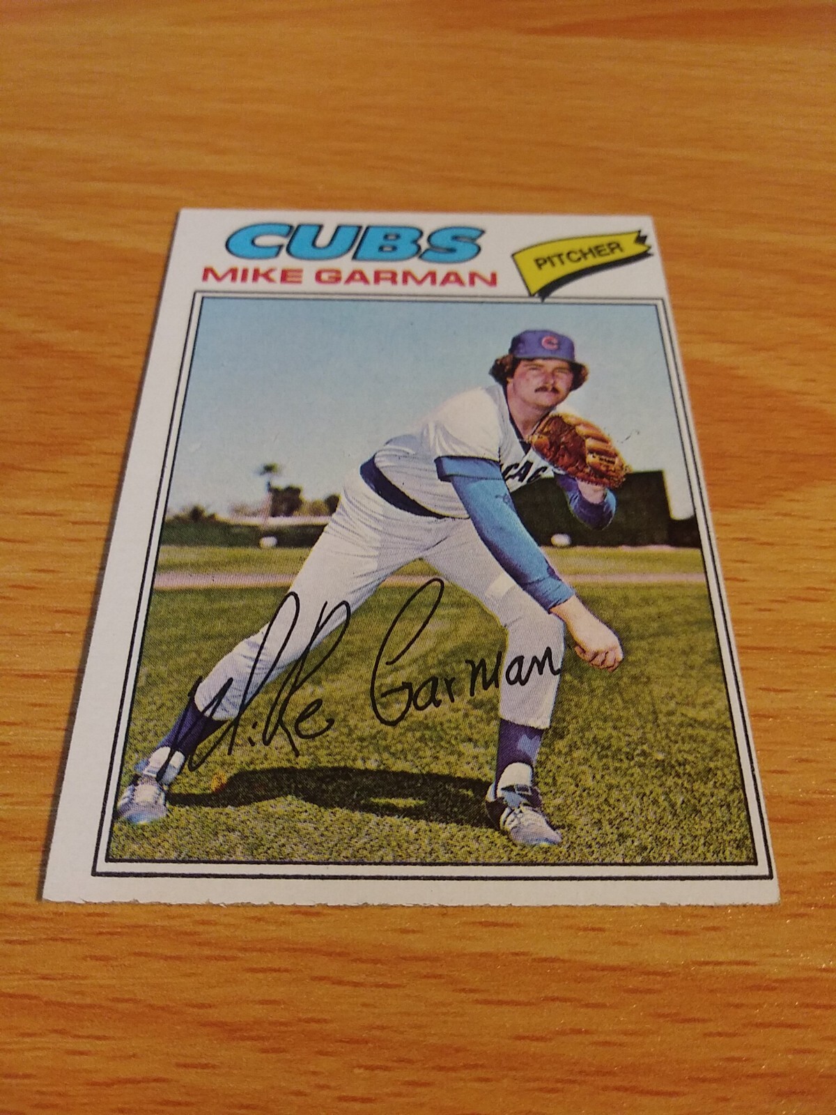 1977 TOPPS BASEBALL CARD # 302 MIKE GARMAN CUBS PITCHER | eBay