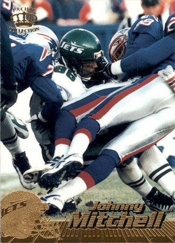 1996 Pacific Johnny Mitchell New York Jets #316 Football Card | eBay