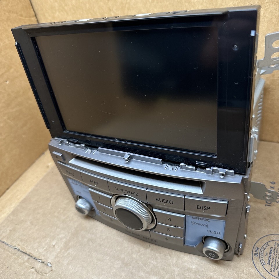2013 Subaru Legacy Outback Radio GPS Radio Screen Display FE688US ...
