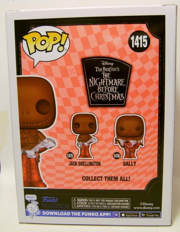 JACK SKELLINGTON DISNEY #1415 HAPPY VALENTINES DAY FUNKO POP VINYL ...