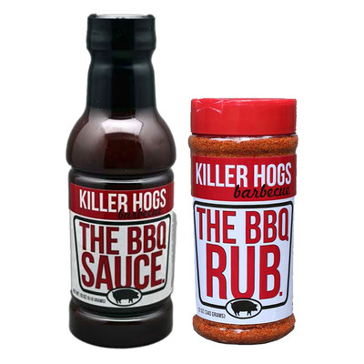 Killer Hogs Malcom Reed The BBQ Rub & Sauce Combo Pack | eBay