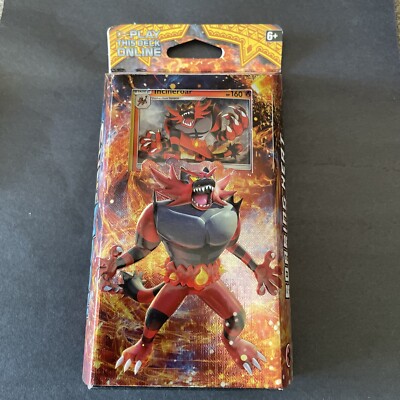 2017 Pokemon TCG Sun & Moon Roaring Heat (Incinerator) Theme Deck | eBay