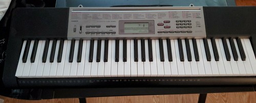 Casio LK-240 key lighting keyboard with power cord excellent condition ...