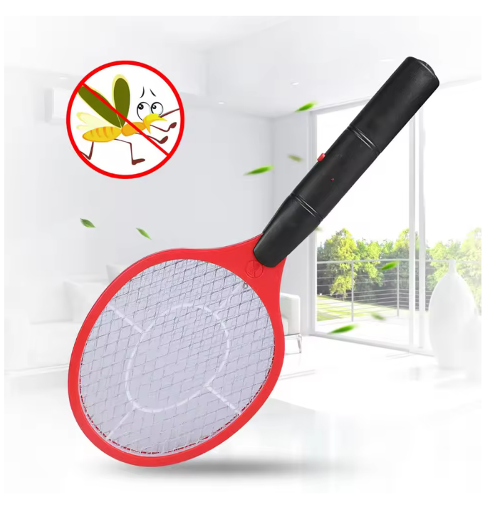 Bug Zapper Racket Fly Killer Electric Wasp Mosquito Insect Pest Swatter ...