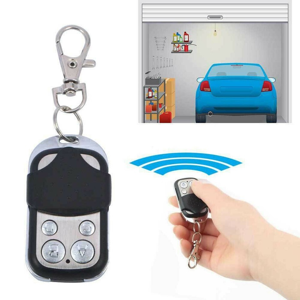 2Pack 4 Button Selflearning Remote Control Gate Garage Opener Wireless ...
