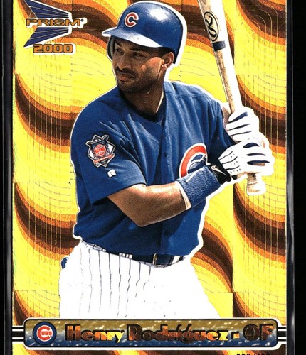 Henry Rodriguez 2000 Pacific Prism #28 Holographic Gold #/480 Chicago ...