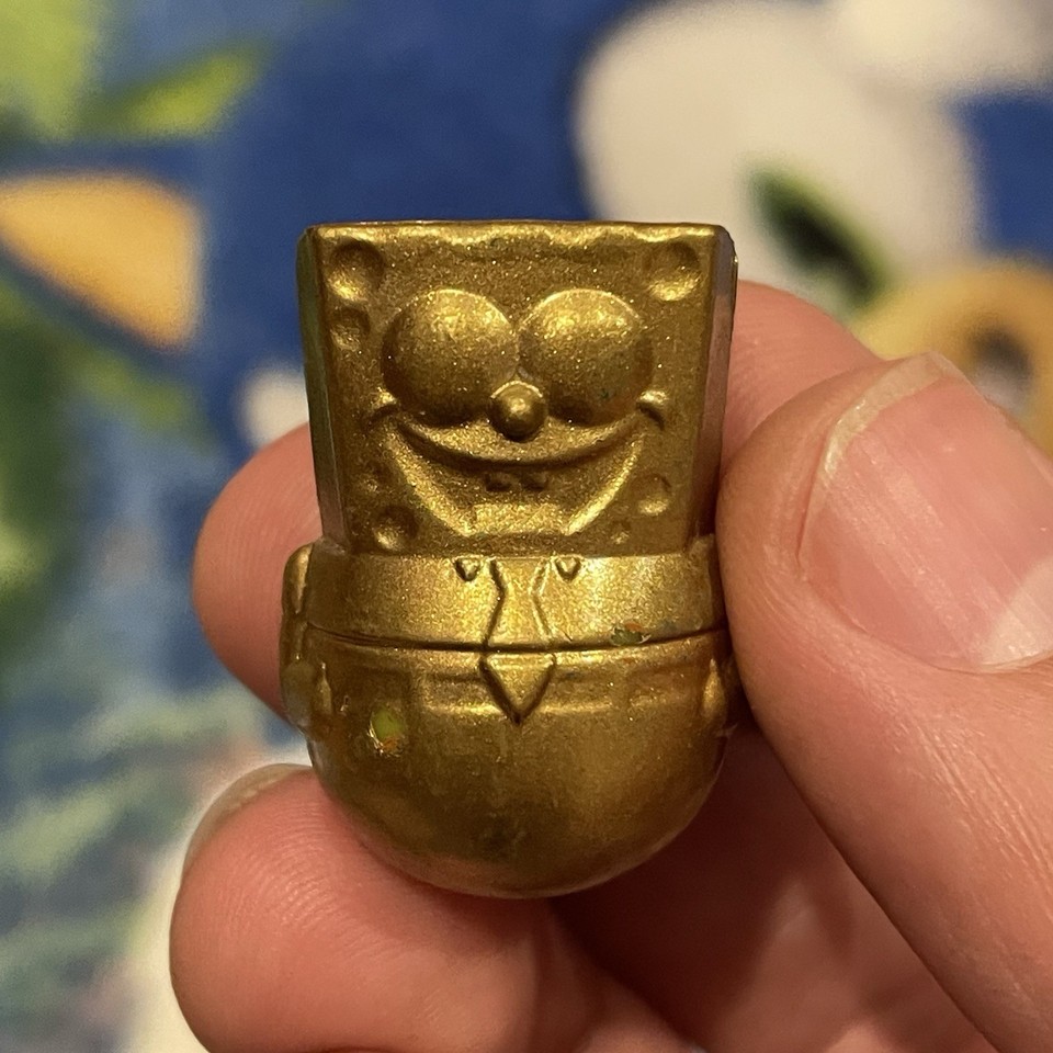 SpongeBob SquarePants Krabby Patty Plus Surprise Gold SpongeBob Mini ...