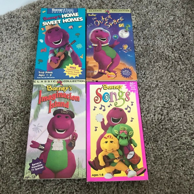 Buy Barney - Barney in Outer Space (VHS, 1998) online | eBay