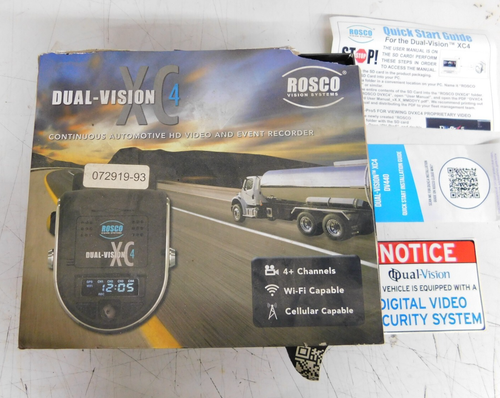 Rosco Dual-Vision XC4 - Continuous Automotive HD Video And Event ...