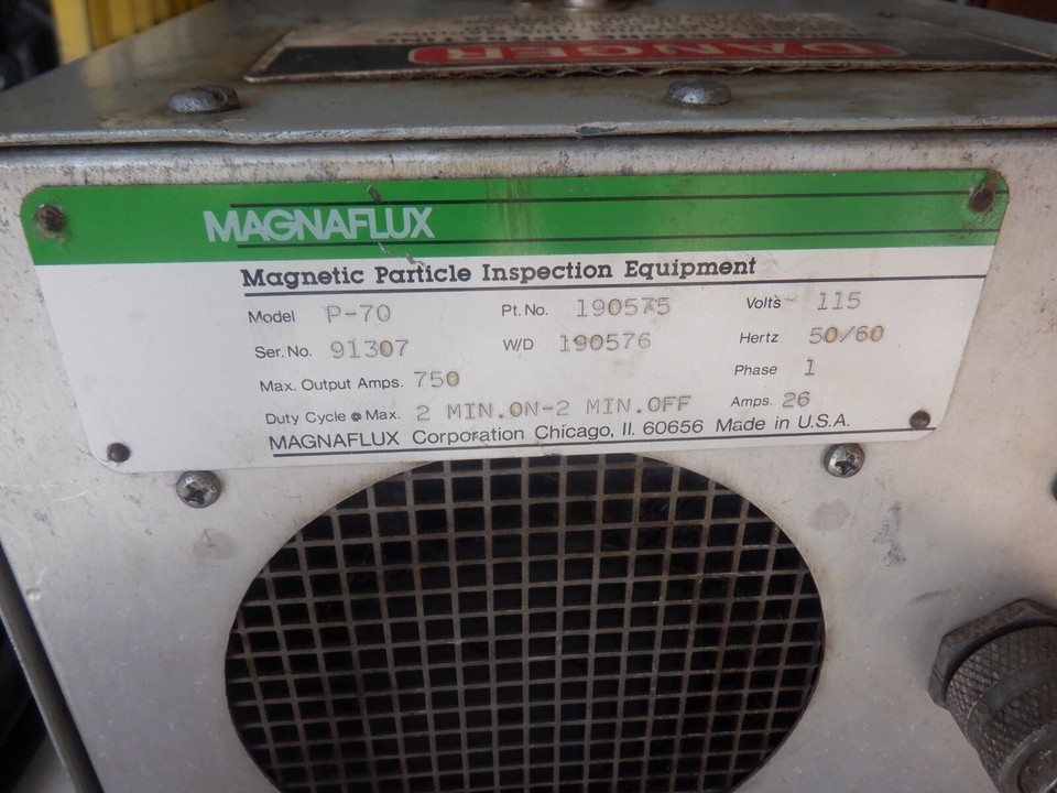 Magnaflux P-70 Power Pack - Magnetic Current Generator | eBay