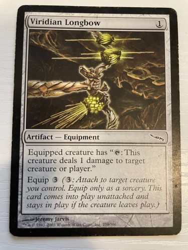 Viridian Longbow #270 Mirrodin MRD Magic MTG | eBay