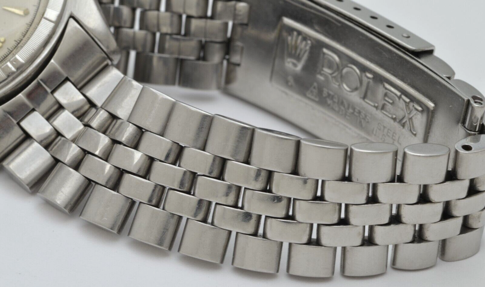 1952 Rolex Oyster Perpetual 6107 Big Bubble Back 34mm Automatic Watch ...