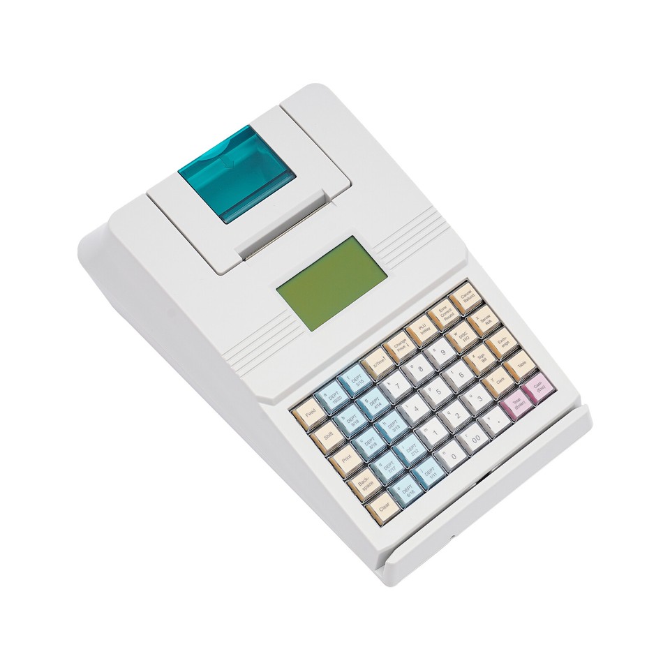 Electronic Cash Register, 40 Keys Raised Keyboard, ECRs Complete POS ...