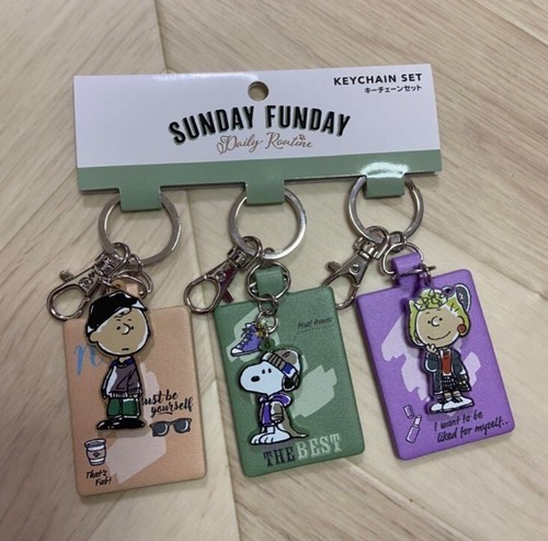 USJ Exclusive Peanuts Snoopy Keychain set 2024 Universal Studios Japan ...